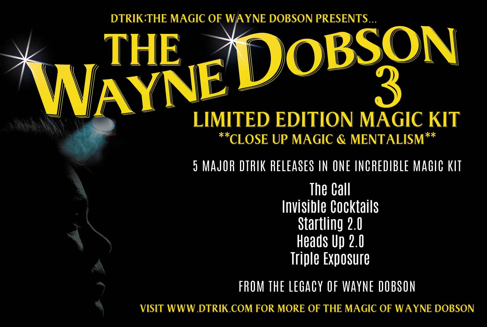 The Wayne Dobson Magic Set 3 – DTrik : The Magic of Wayne Dobson
